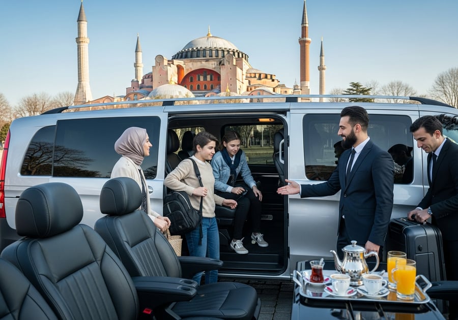 Mercedes Vito with Driver Rental in Istanbul | Safaraq tourzim