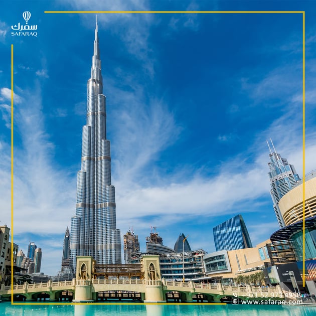 برج خليفة & ونافورة دبي | سفرك السياحية