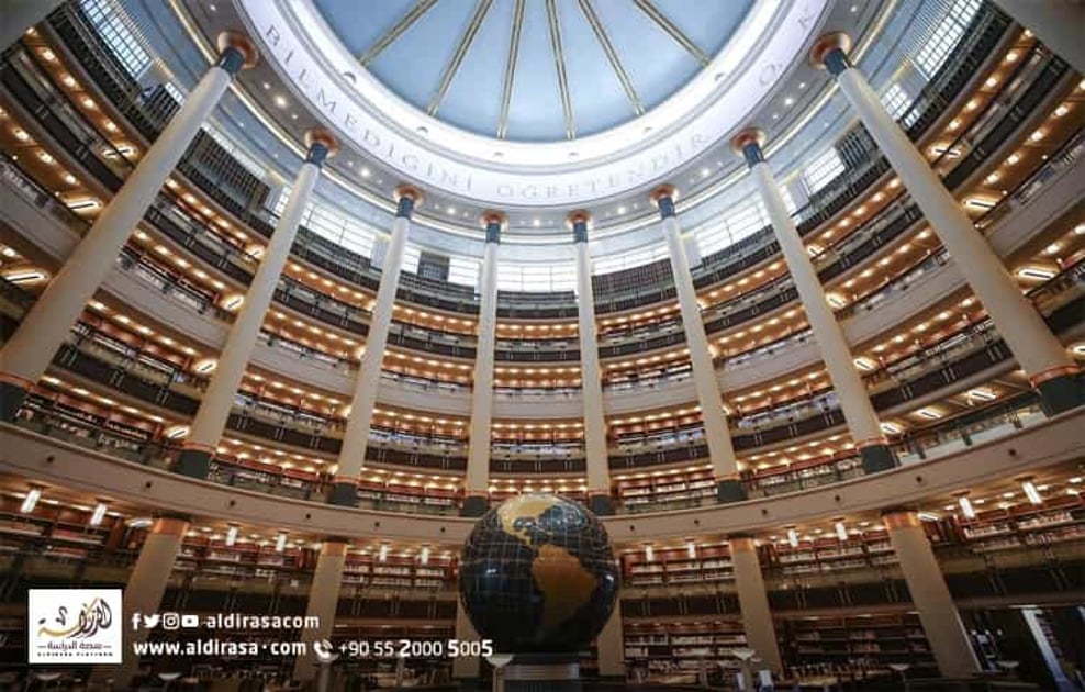 Nation Library: Turkey's largest library | Al Dirasa Platform